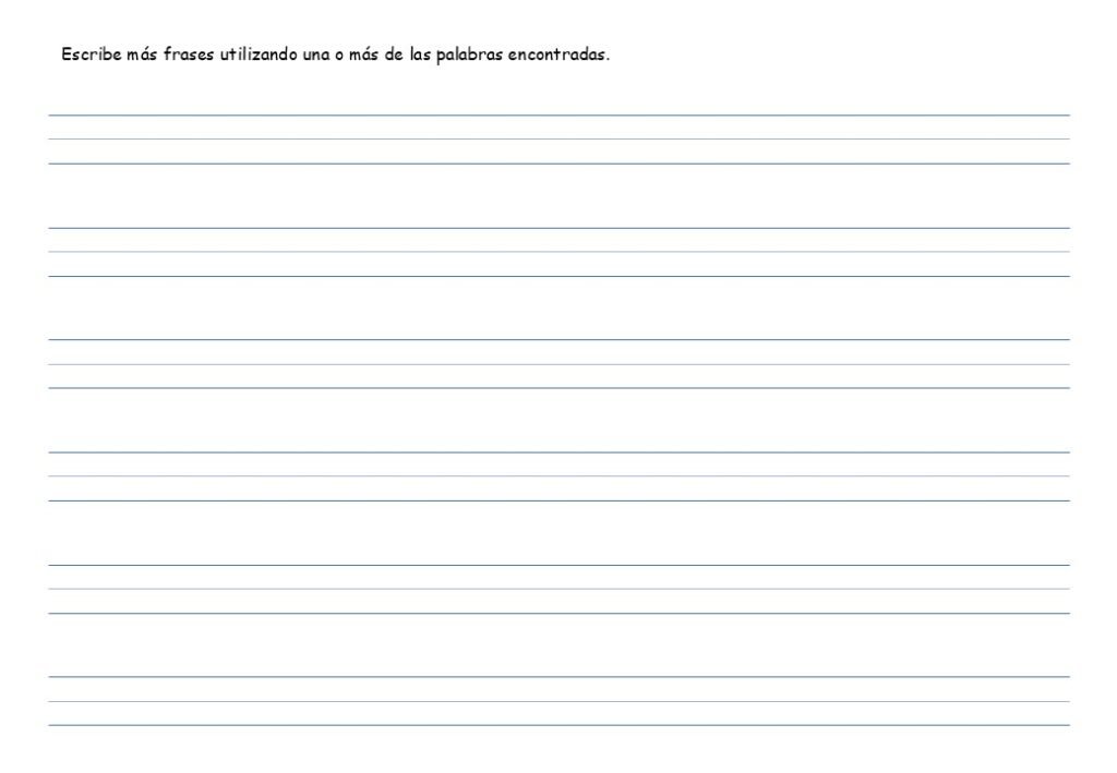 Sopa de Letras HMH de Kinder: Encuentra y escribe las palabras de la ...
